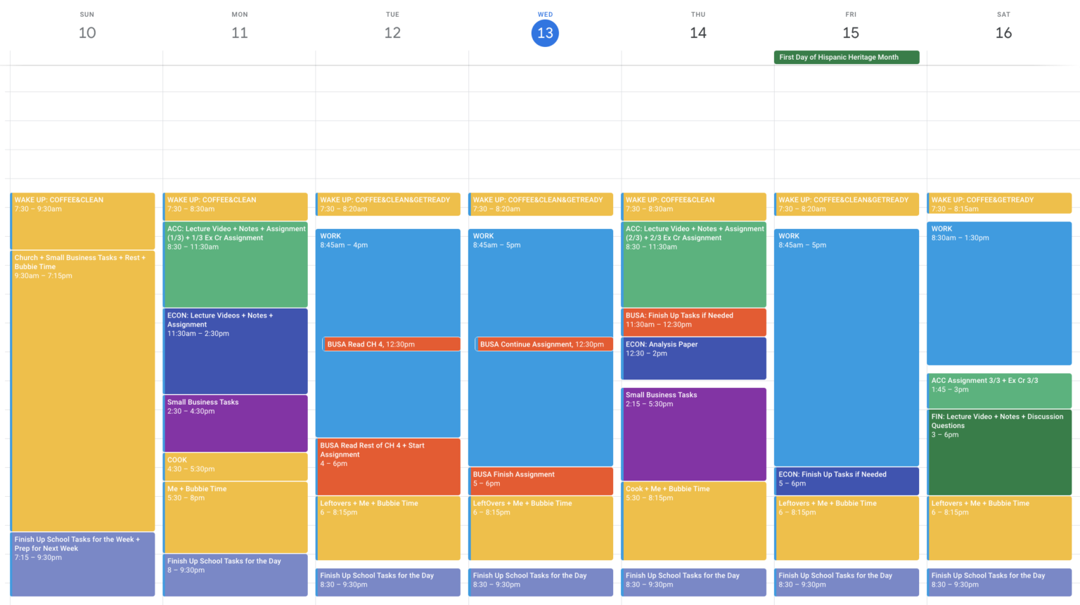 Creating a Study Schedule that is Efficient and Effective: Your College ...