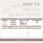 Why You Need This Free Holiday Budget Spreadsheet Template - Love Jas Joy
